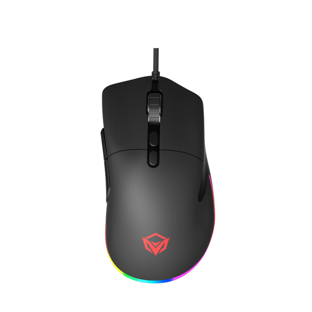 Meetion MT-GM20_2023 RGB Backlight Wired Gaming Mouse - Black