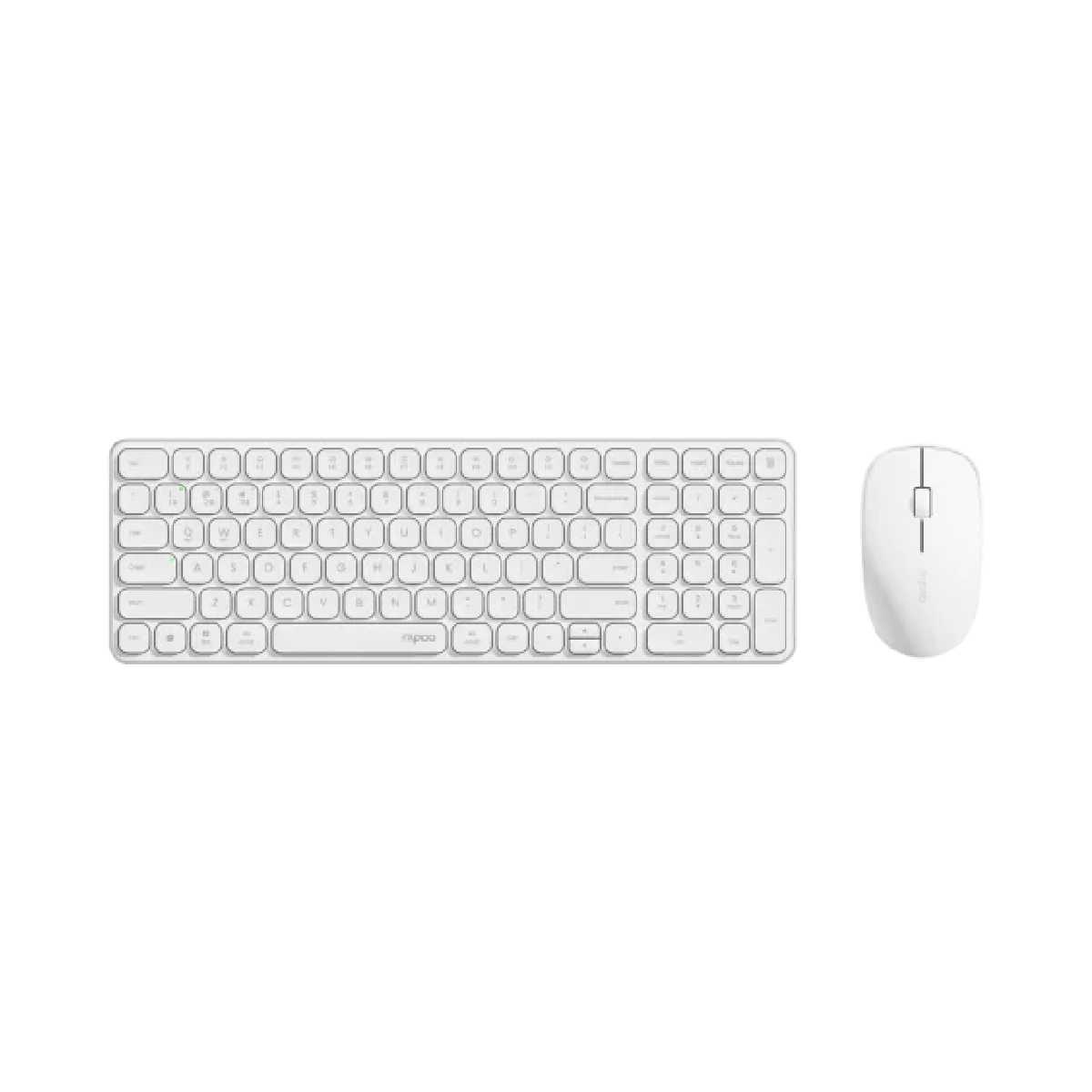 Ultra-Slim Multi-Mode Wireless Keyboard & Mouse Combo - 9320M black,white