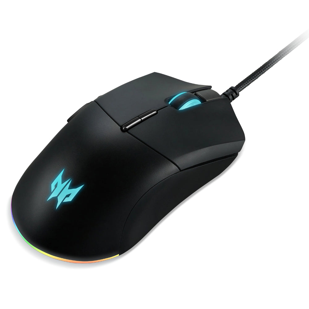 Acer Predator Cestus 330 Gaming Mouse With PixArt 3335 Sensor, RGB Col