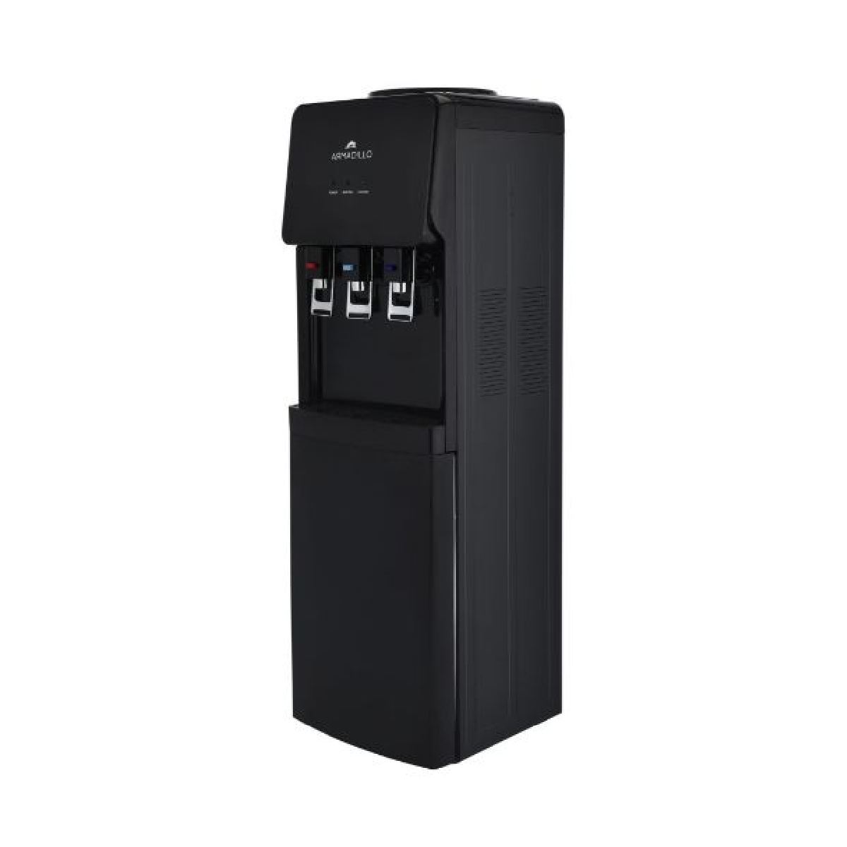 Armadillo Water Dispenser 3-Tap With Energy Saving Container - Black