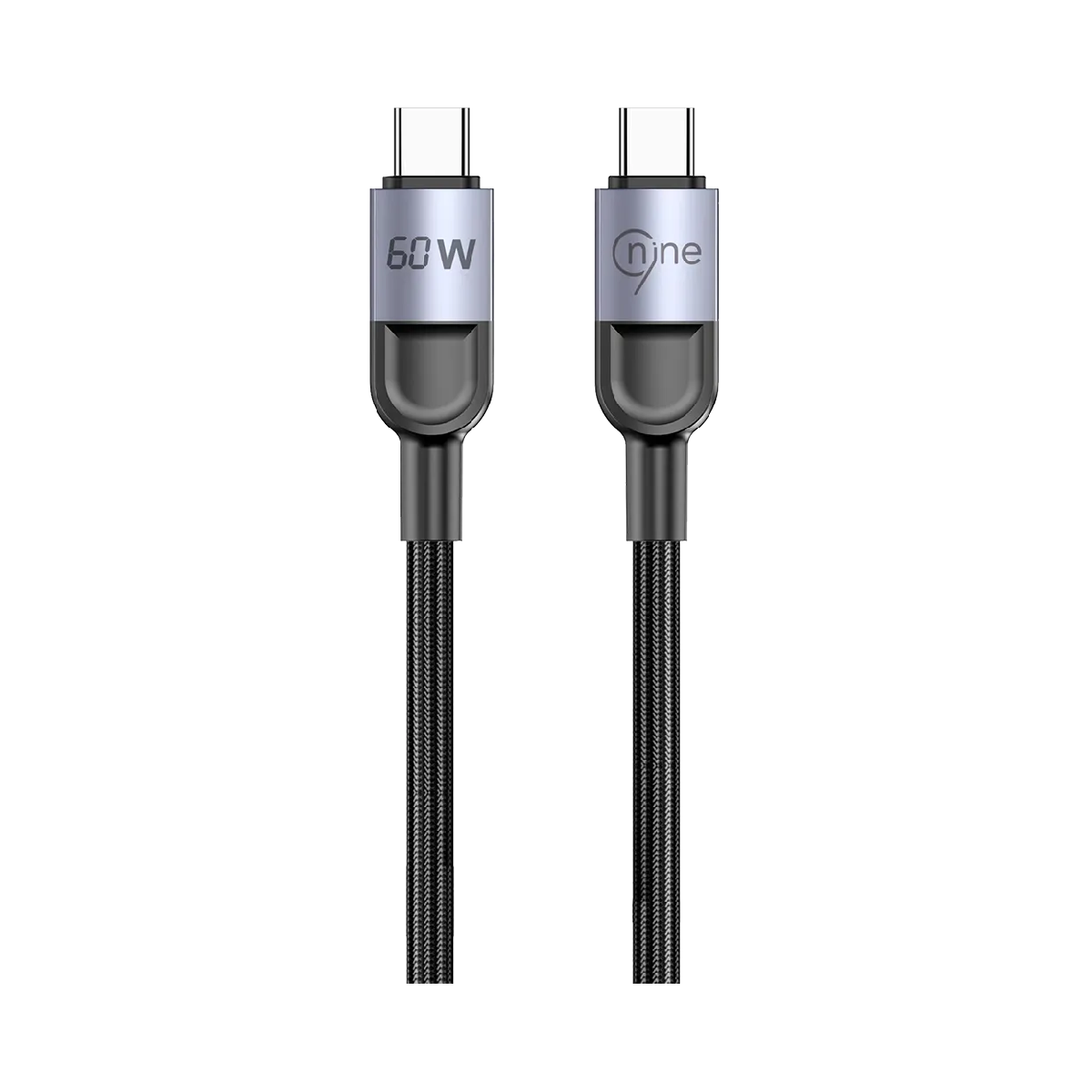Nine Ultra Starlink Fast Charging Cable 60W Type-C to Type-C 1m - Blac