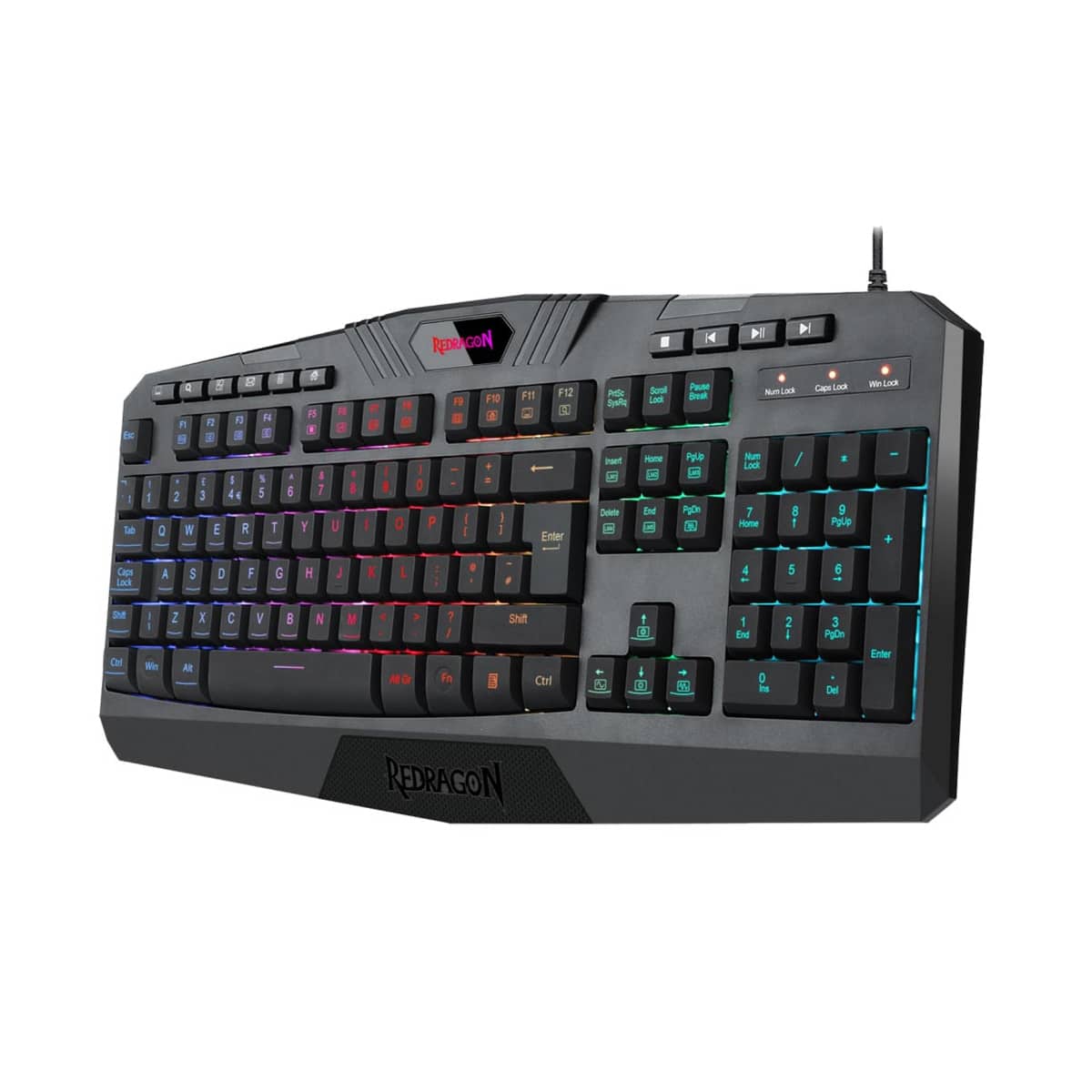 Redragon K503 Harpe RGB Backlit Gaming Keyboard K503RGB - Black Best ...